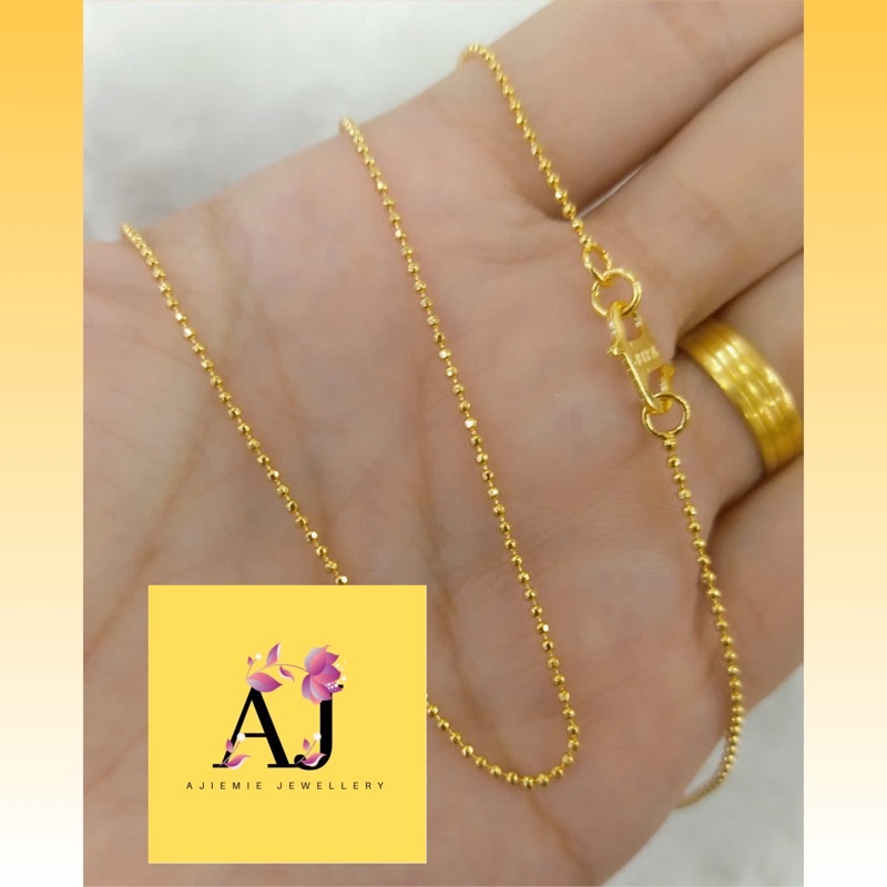 🔥COP916🔥RANTAI LEHER BIJI SAWI SUASA | Shopee Malaysia