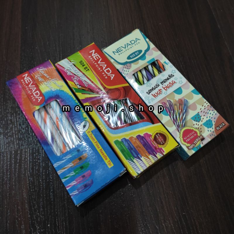 Nevada Thread Pen (12pc) | Shopee Malaysia
