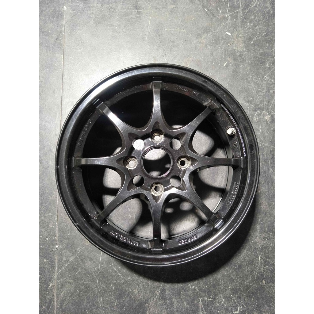 RAYS CE28N VOLK RACING RIMS 8 SPOKE WHEELS 15X7JJ ET43 4H 114.3 (USED ...