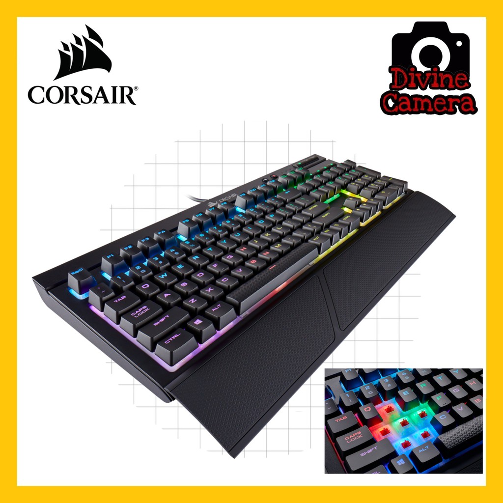 Corsair K68 RGB Mechanical Gaming Keyboard — CHERRY MX Red CH-9102010-NA | Shopee Malaysia
