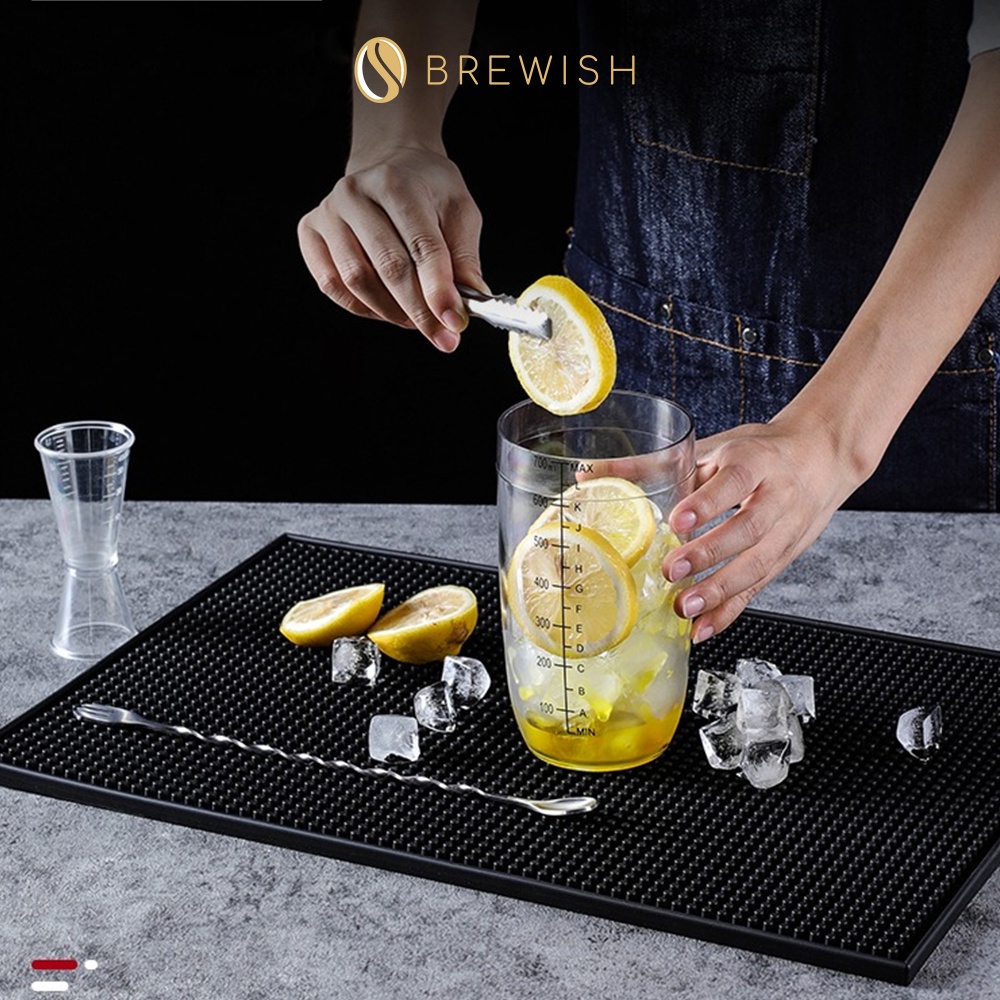 BREWISH Barista Coffee Mat Espresso Silicone Mat Rubber Bar Mat ...