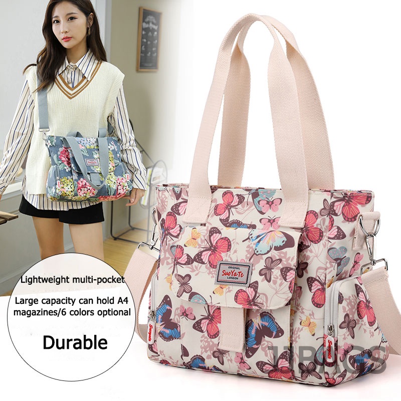 Bag Women Fashionable Printed New Model Shoulder Bag Multi-Pocket Large ...