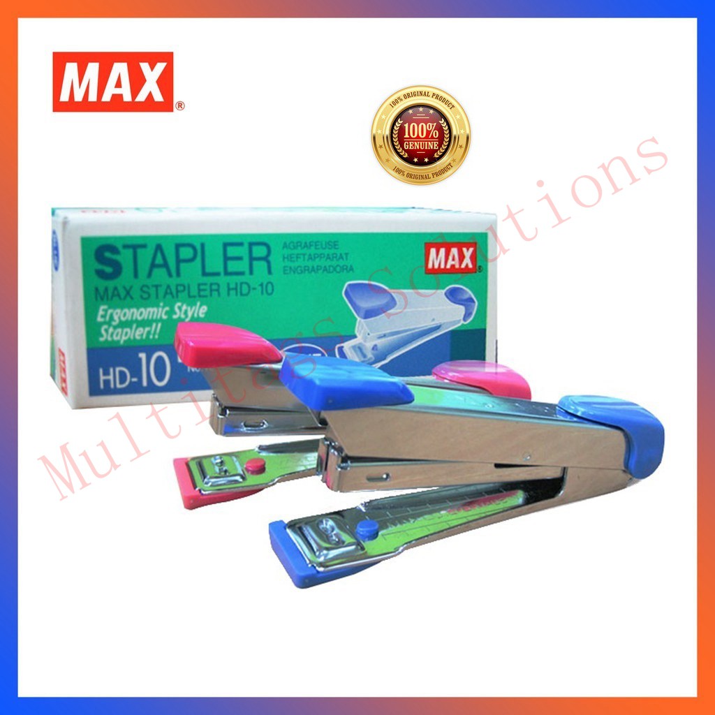 *Original* MAX Stapler HD-10 / No.10 Tokyo Design HD 10 Use Max No.10 ...