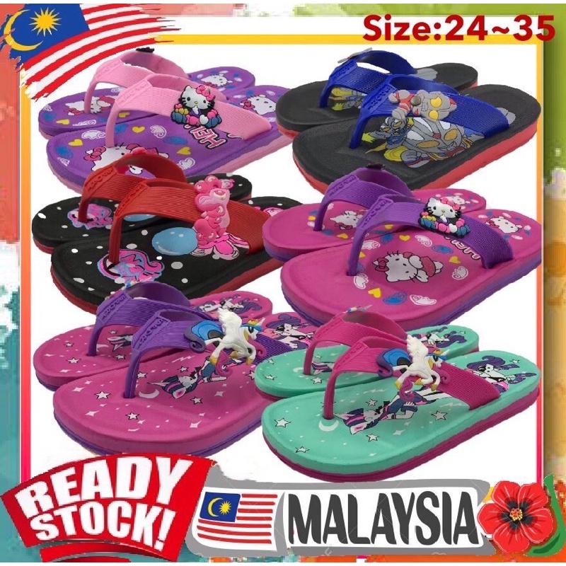 🔥New Stock Frozen dan Spiderman Slippers/ Selipar Kanak / Selipar ...