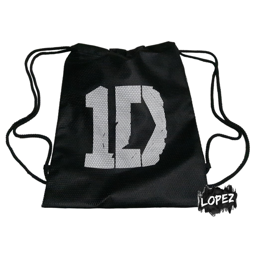 One Direction Net Bag / 1D Music Drawstring Bag / Backpack Harry Styles ...