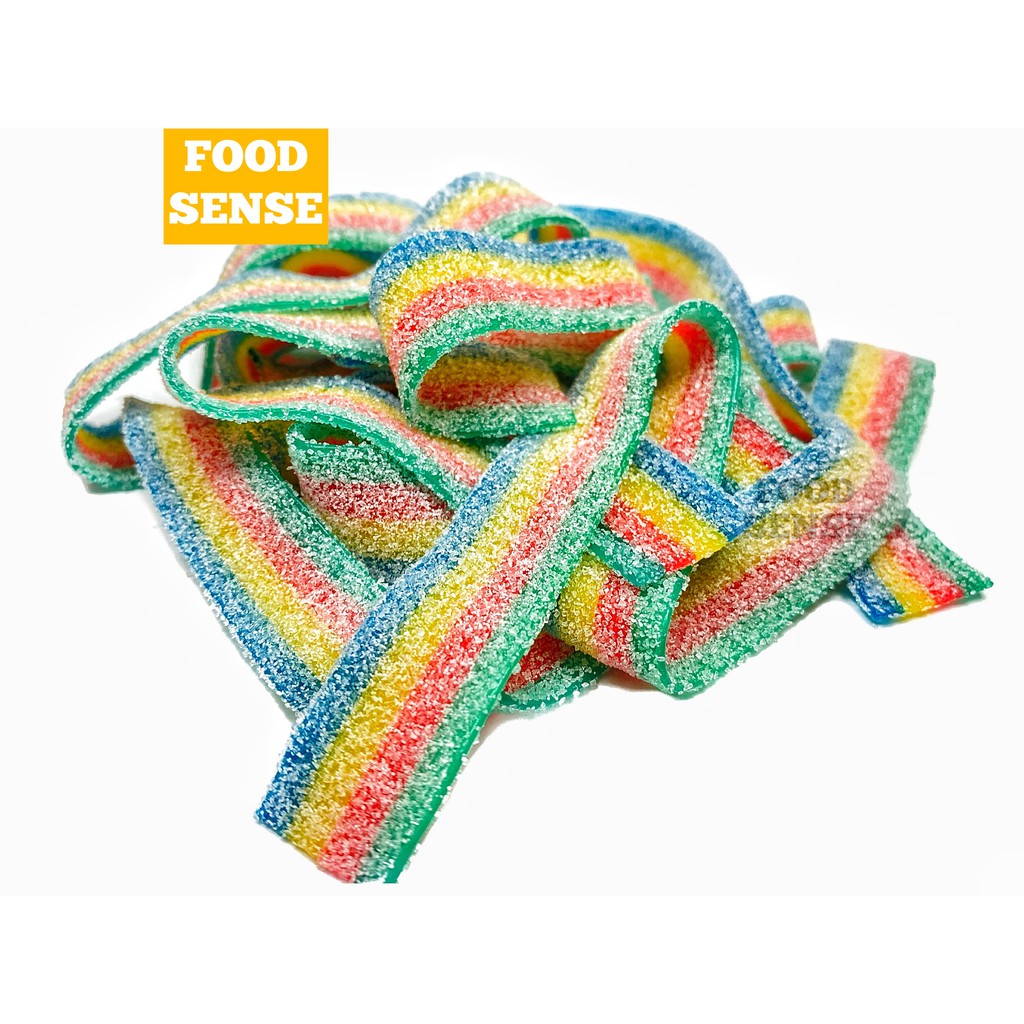 Food Sense Sour Power Belt Candy [Gelatin Free] (200g) | Shopee Malaysia