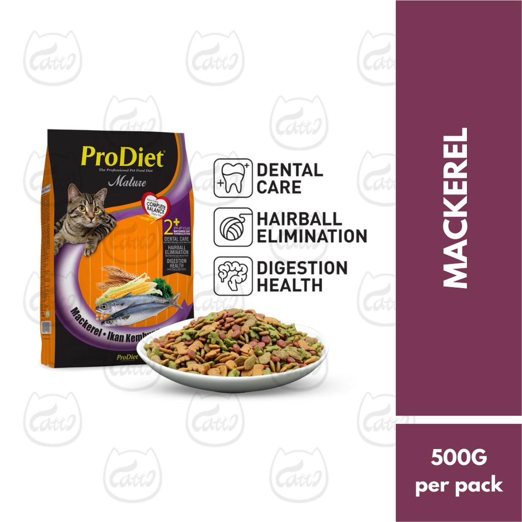 CATTO ProDiet Dry Cat Food Makanan Kucing - Kitten/Fresh Tuna/Mackerel ...