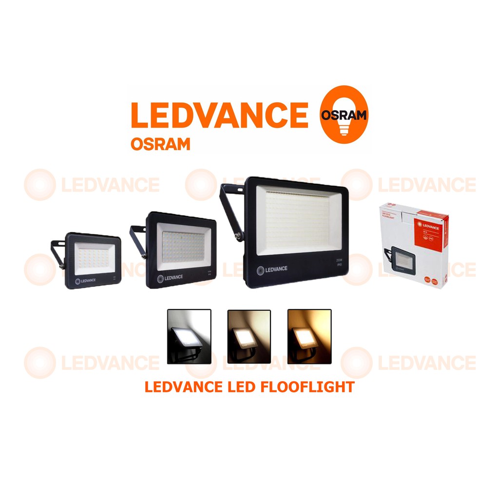 Osram 50w/30w Ledvance LED Floodlight 6500K/4000K/3000K Out Door ...
