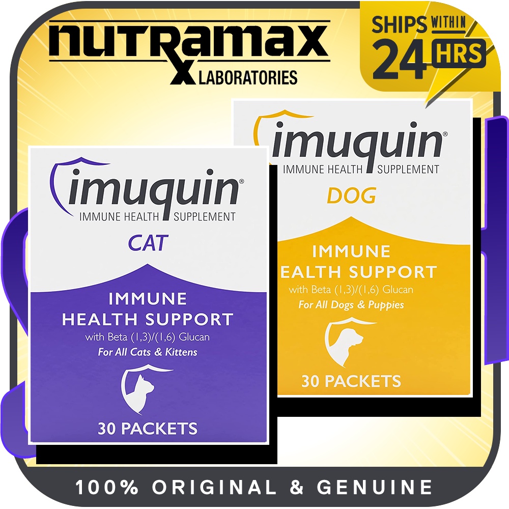 Nutramax Imuquin 30 Packets | Cats & Kittens / Dogs & Puppies | Shopee ...