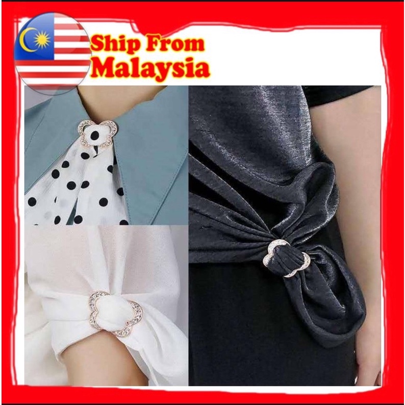 4 set Buckle Korea for Hijab, BUCKLE KOREA PIN TUDUNG, KOREAN BUCKLE ...