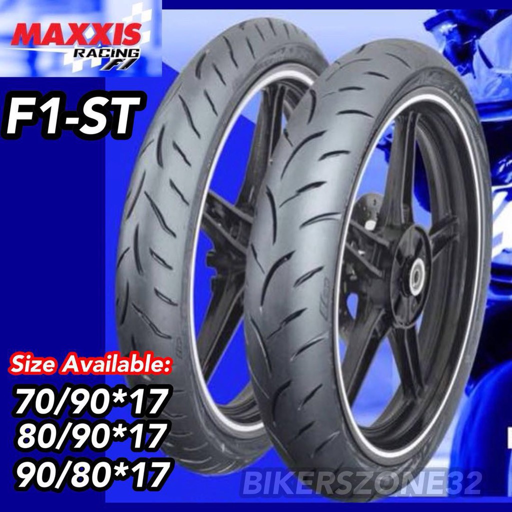 Maxxis F1 ST / F1 Series (70/90X17 / 80/90X17 / 90/80X17) Compound Tyre ...