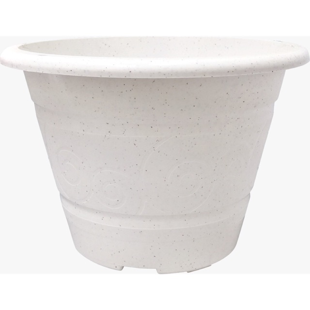 Tn 3468-B 210mm White Pot Pasu plastik baba putih | Shopee Malaysia