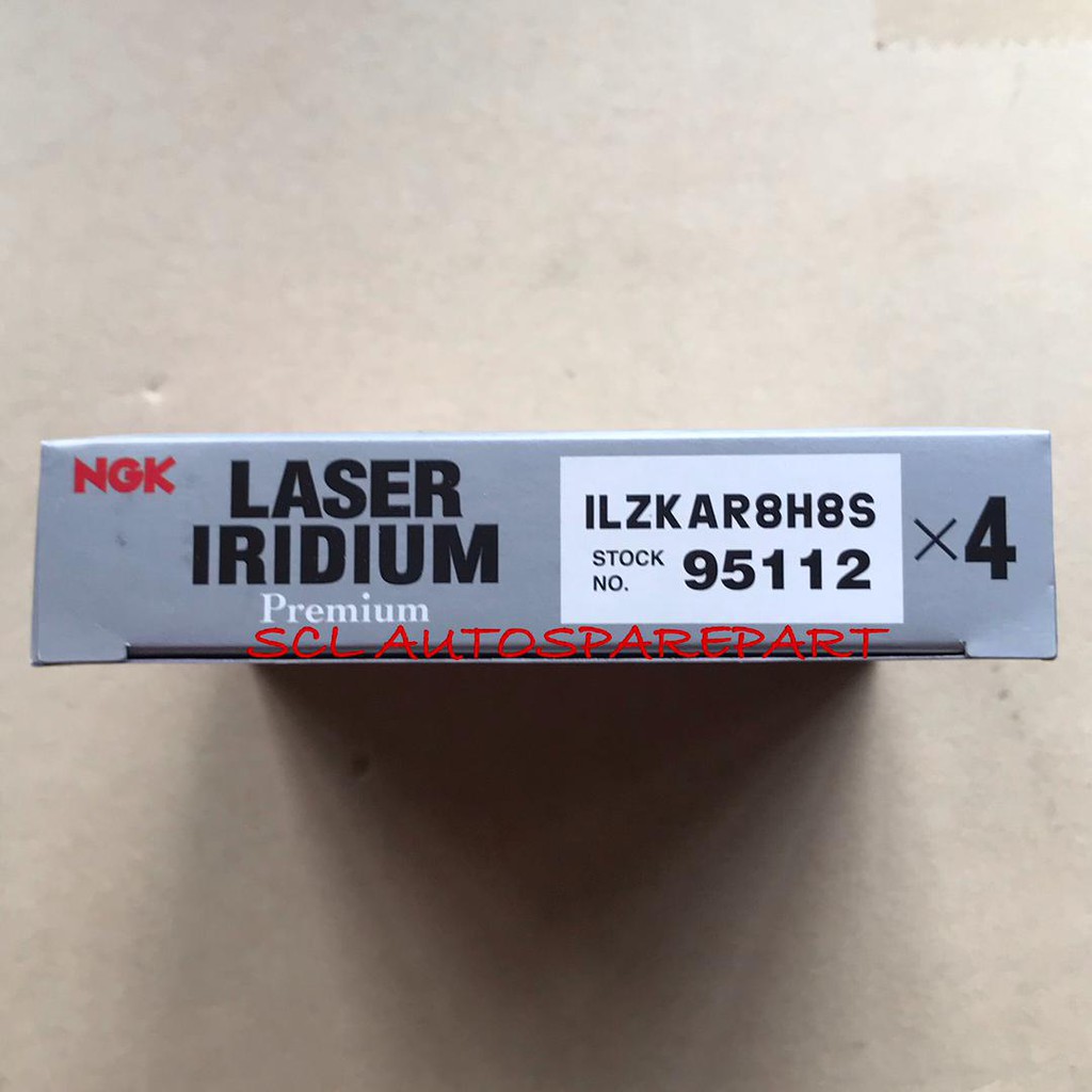 [ SCL AUTOSPARE ] ILZKAR8H8S NGK LASER IRIDIUM SPARK PLUG Honda Civic ...