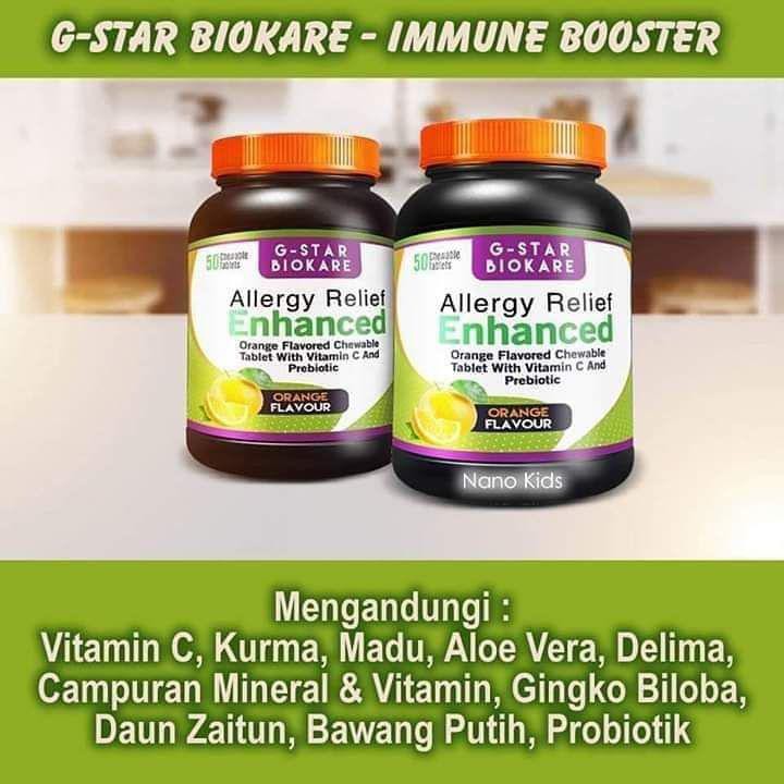 [READY STOCK] [IMMUNE BOOSTER] GSTAR BIOKARE/VITAMIN C 1000mg/100g ...