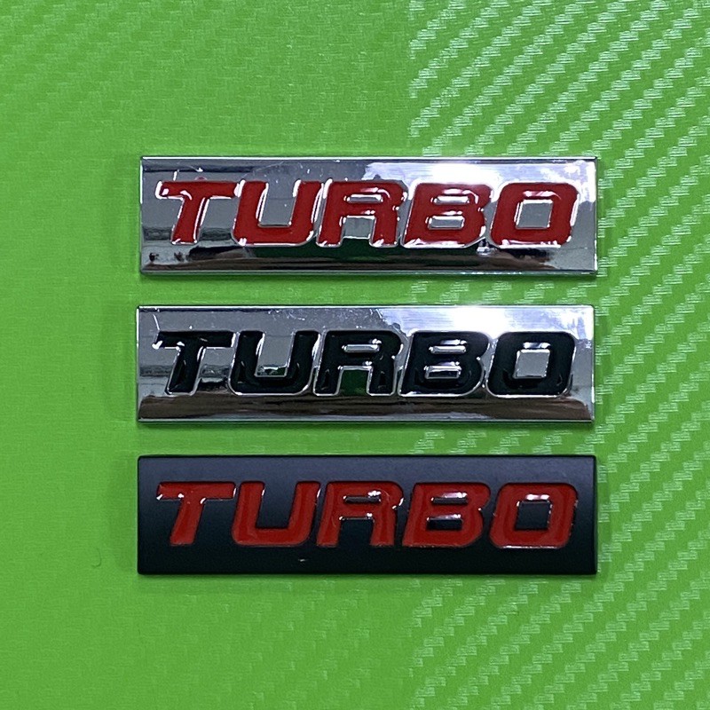 Logo * TURBO Metalworking Size* 2 x 7.5 cm Per Pcs | Shopee Malaysia