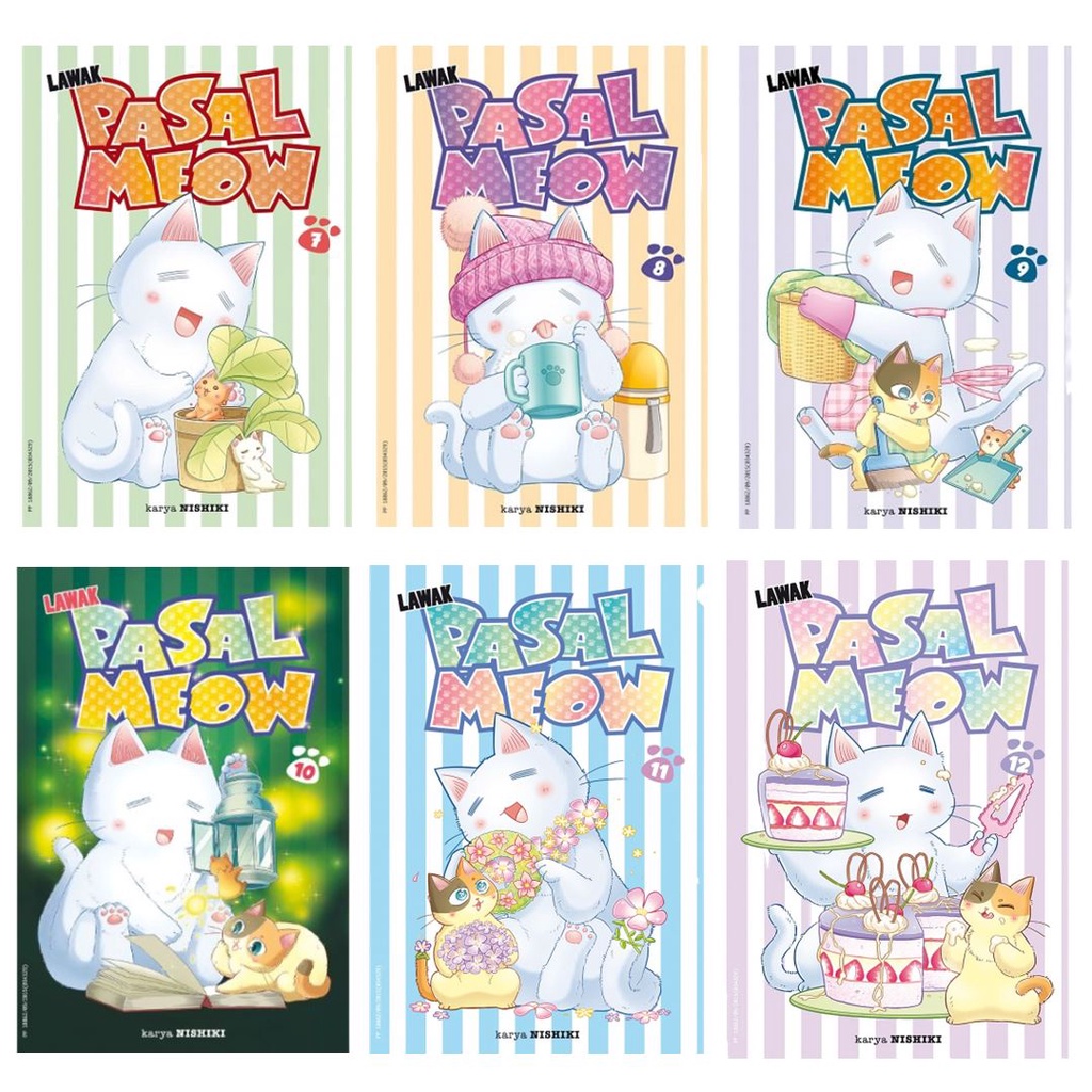 Komik Lawak Pasal Meow 7 - 17 Oleh Nishiki Kulit Lembut | Shopee Malaysia
