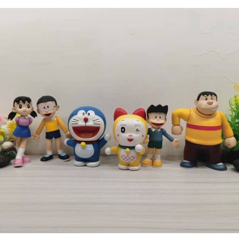 Doraemon Action Figure Set - Doraemon Figure Action Figure - Children's ...