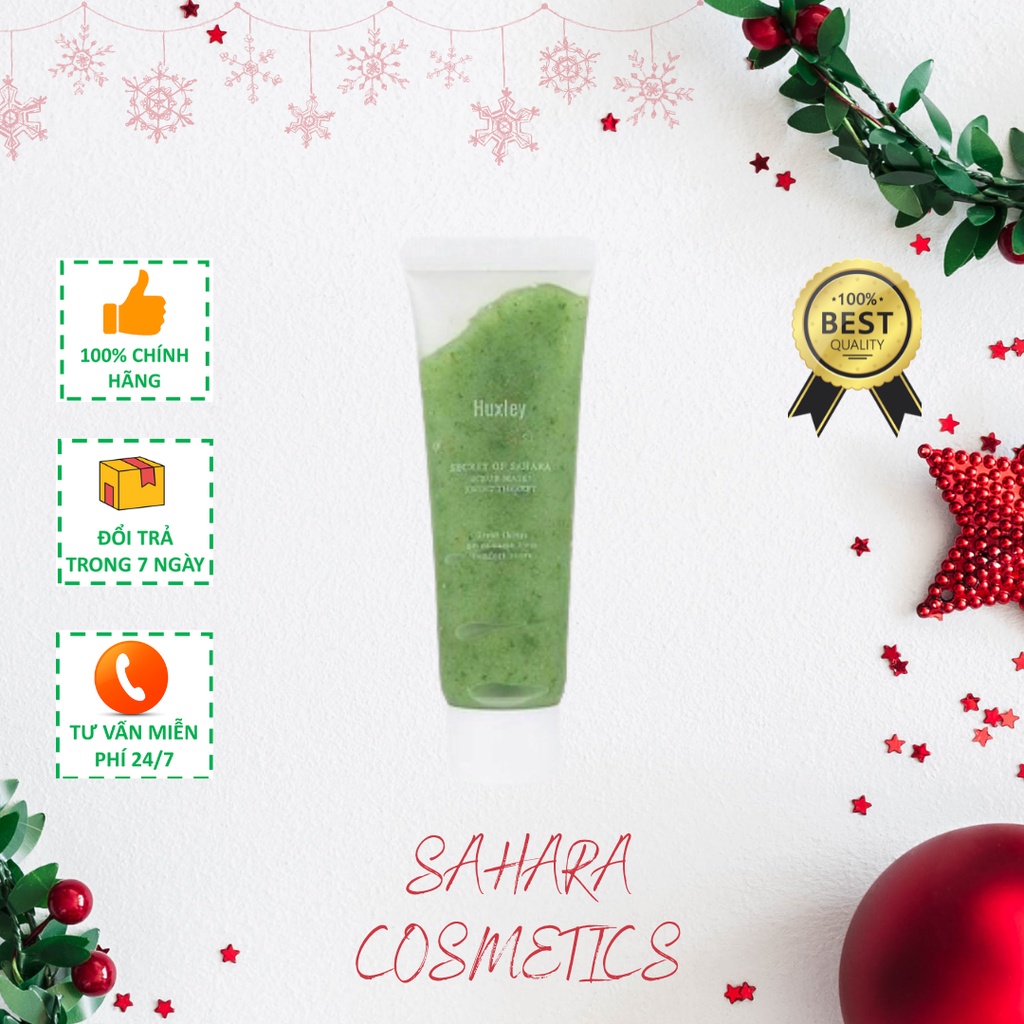 Huxley SECRET OF SAHARA SCRUB MASK SWEET THERAPY 30g | Shopee Malaysia