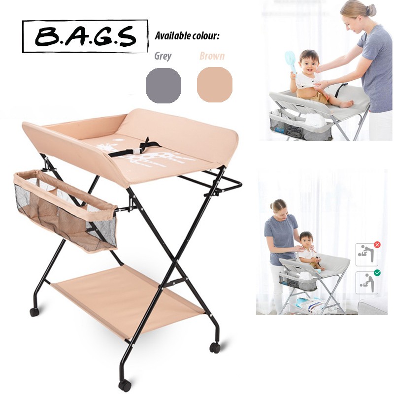 TheBags Newborn Baby Changing Diaper Massage Nursing Table Portable ...
