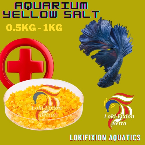 JAPANESE YELLOW SALT/GARAM TONIC KUNING GRED IKAN = Anti Bacterial Salt ...