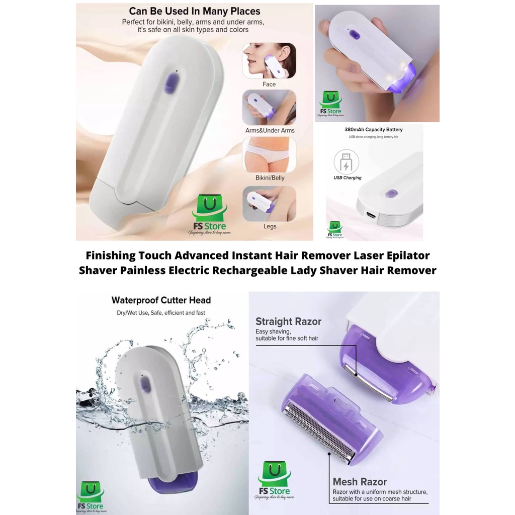 Full Body Instant Hair Remover Epilator Shaver Painless Laser ( ready ...