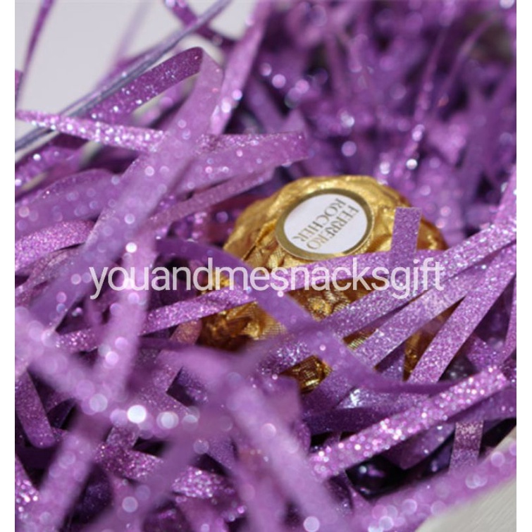 Colourful Shredded Paper 25g / Glitter Shiny Shredded Paper / Shredded ...