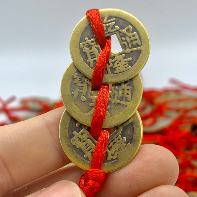 Emperor Coin 3 lucky coins good luck charms door window | Shopee Malaysia