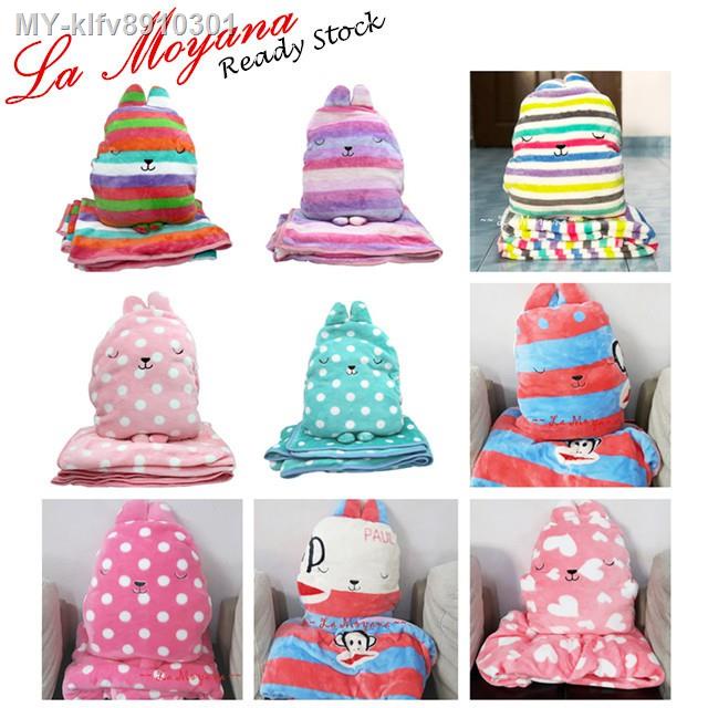 [Hot new products] ♢[Ready stock] 3 in 1 Craftholic Pillow with Blanket Car Cushion Blanket ...