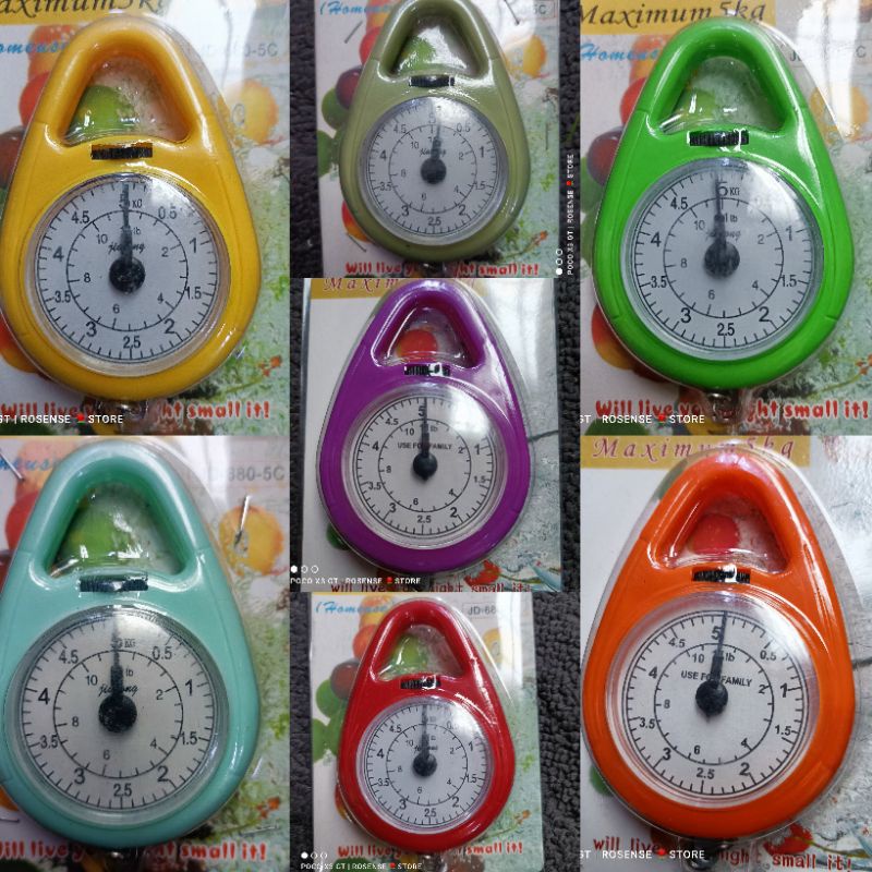 5kg /10kg scale Portable spring scale kitchen hanging luggage weight ...