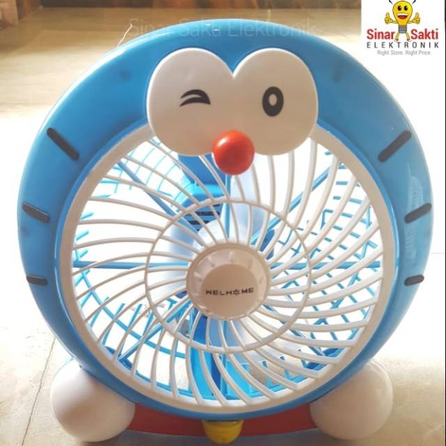Cute Character Electric Table Fan / Hello Kitty / Doraemon / Fan ...