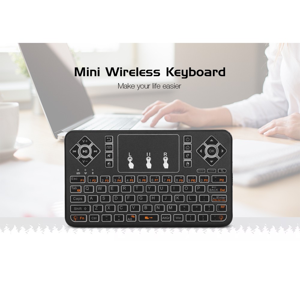 Multifunctional Mini 2.4G Wireless Keyboard with Touchpad PC Pad ...