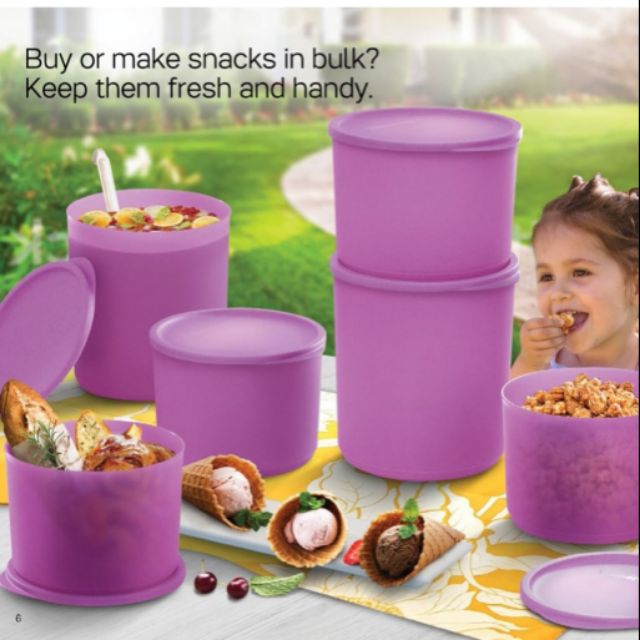 Tupperware june catalog / Summer fresh set / shelf saver with spoon ...