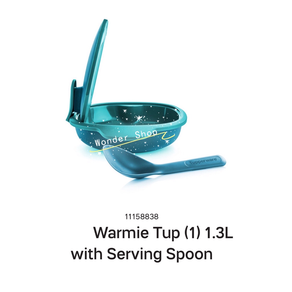 💥READY STOCK💥 Tupperware Warmie Tup with Serving Spoon (1) 1.3L ...