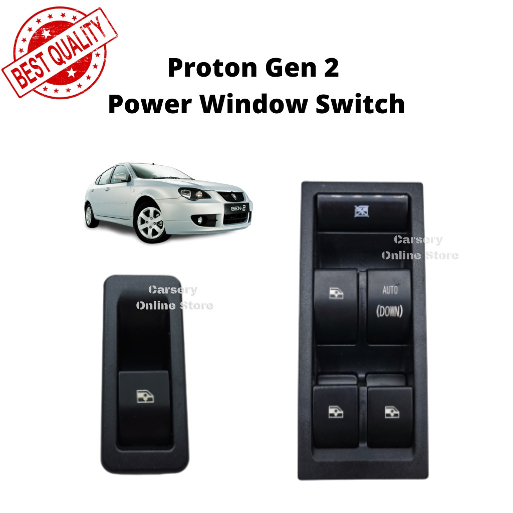 Proton Gen 2 Power Window Switch Main Window Switch / Single Switch ...
