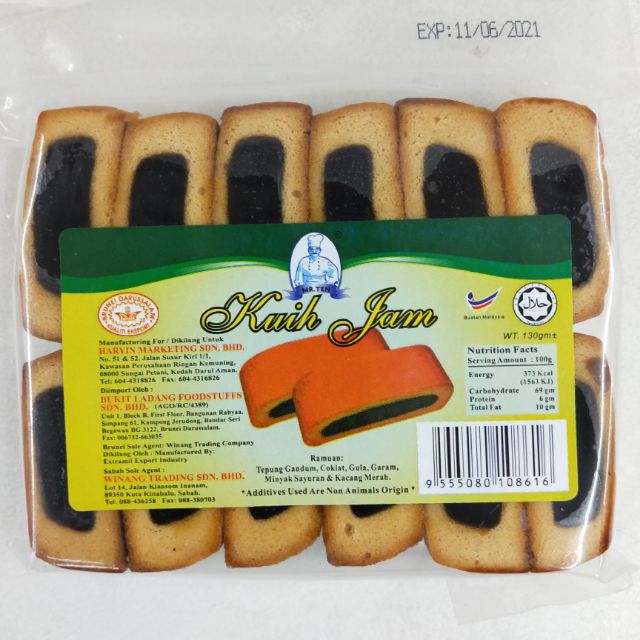 Mr Ten Kuih Jam 100G | Shopee Malaysia
