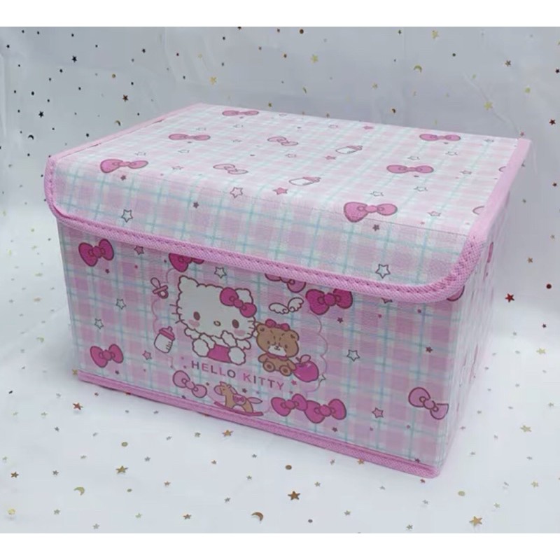 Hello kitty storage box( PU ) | Shopee Malaysia