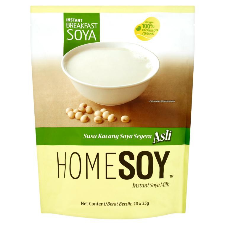 HOMESOY INSTANT SOYA MILK ORIGINAL 10 X 35G | Shopee Malaysia