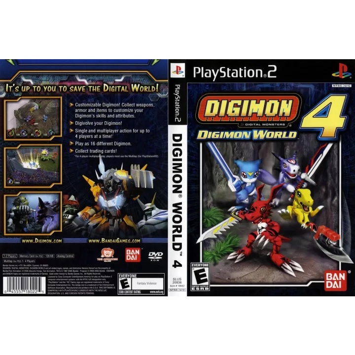 Digimon World 4 (CD Games PS2) | Shopee Malaysia