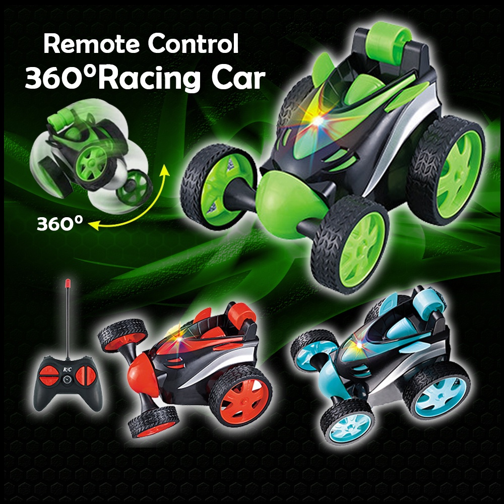 TRC002 Rechargeable 360° Rotation Remote Control Car Rc Cars Flip and ...