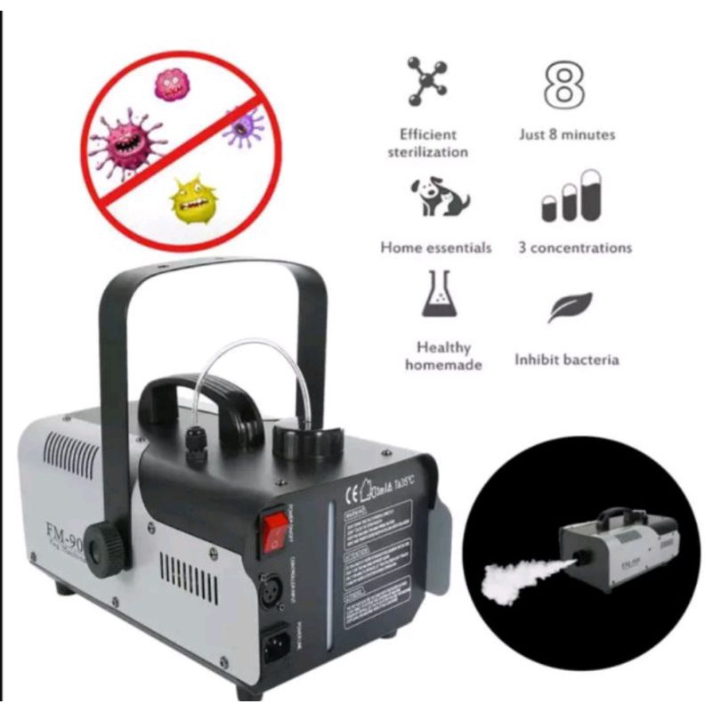 Fogging Machine Disinfectant 400W 900W 1500W Nano Mist Fogger Gun Smoke ...
