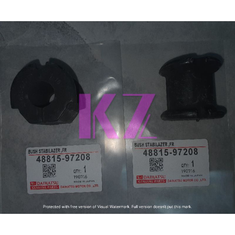 PERODUA KELISA FRONT STABILIZER BAR BUSH / FRONT ANTIROLL BAR BUSH ...
