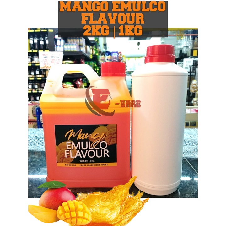 MANGO EMAS EMULCO FLAVOUR 2KG | 1KG | PERASA MANGGA EMAS 1KG | 2KG ...