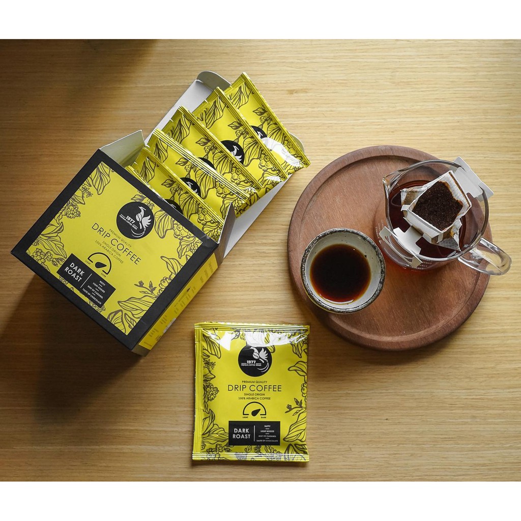 Kofi by 77 -Single Origin Drip Bag Coffee (Dark Roast)10 packs / box ...