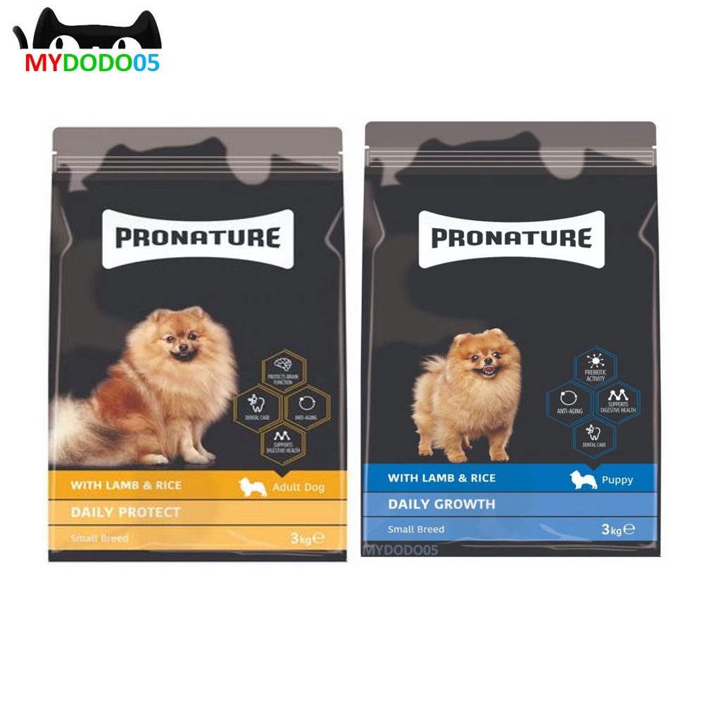PRONATURE DOG FOOD 3KG (ADULT/PUPPY) | Shopee Malaysia