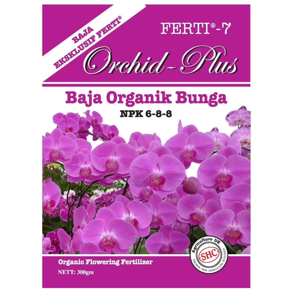 FERTI 7 ORCHID PLUS ORGANIC FLOWERING FERTILIZER 300g | Shopee Malaysia