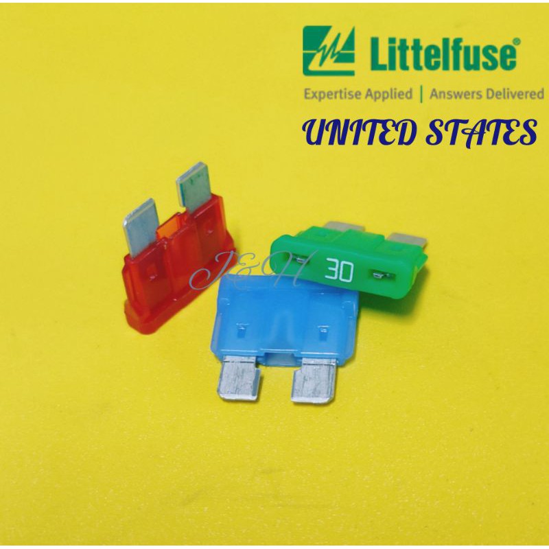 1PIECE PRICE!!!ORIGINAL PROTON LITTELFUSE MEDIA PLUG IN / BLADE FUSE ...
