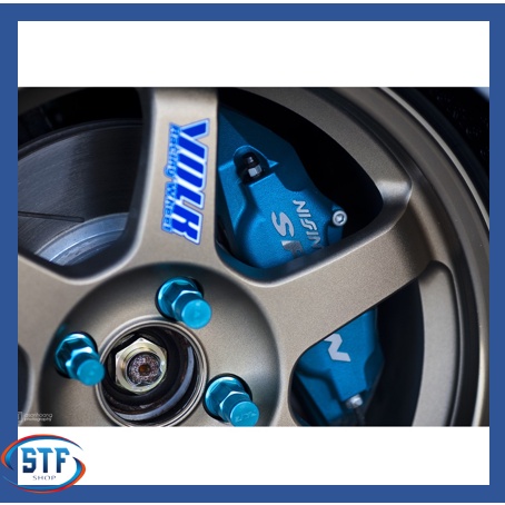 Spoon Brake Caliper Cover (Plastic) - Blue | Shopee Malaysia