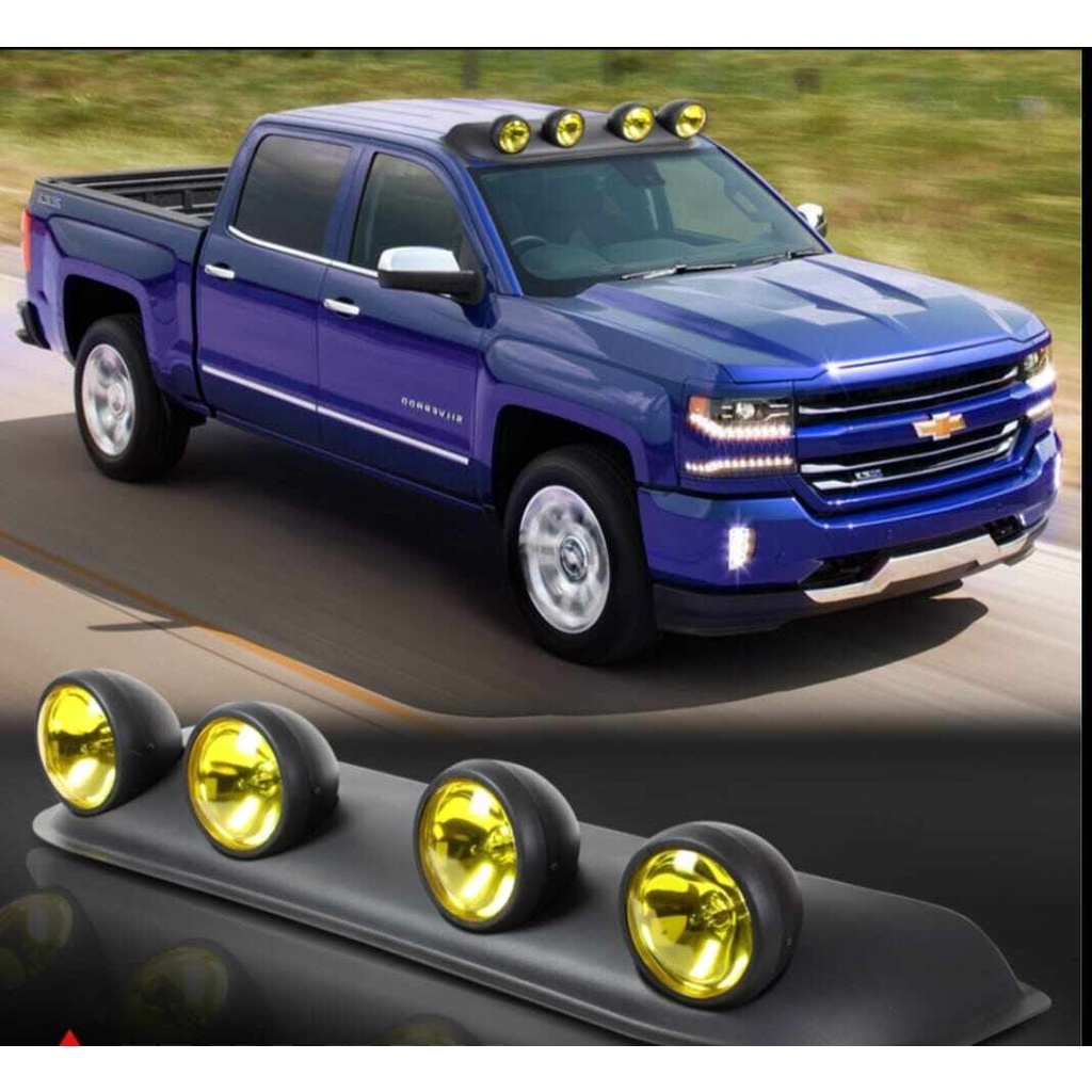 Amber Or Yellow Roof Top Fog Light Lamp For Car Mpv Suv Trunk Lorry ...