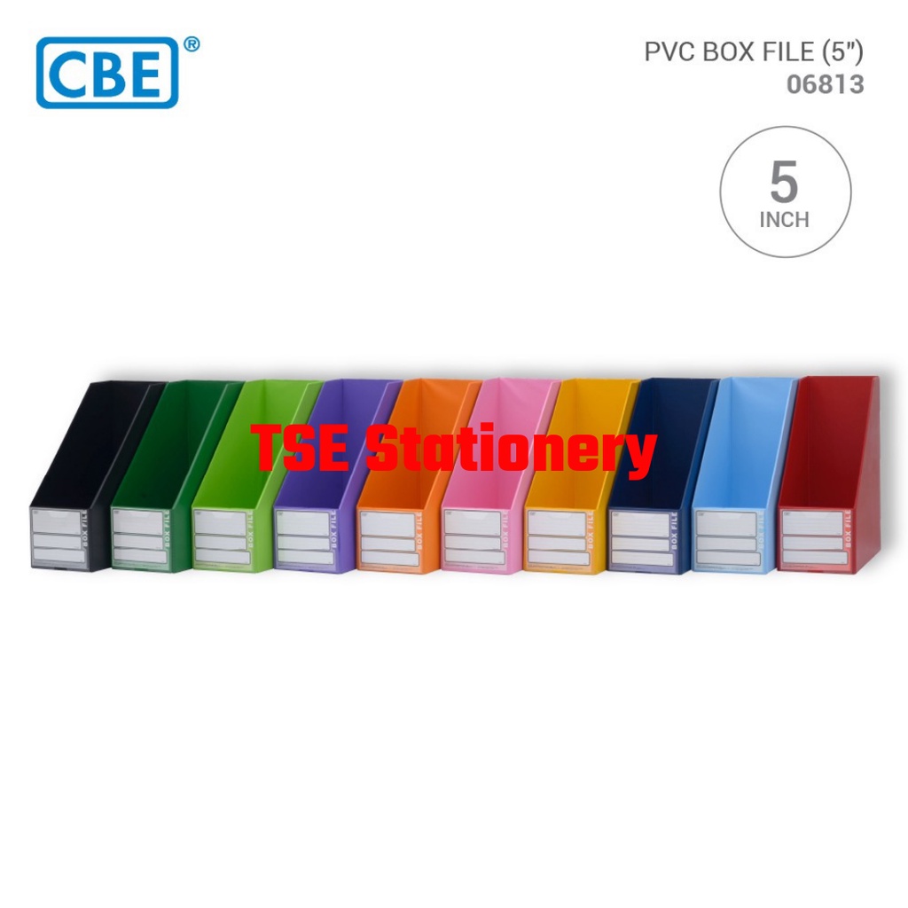 CBE PVC Magazine File 3"/ 4"/ 5"/ 6" Inch (412/ 068113/ 06813/ 06818 ...