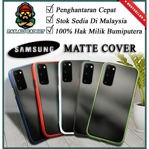 SAMSUNG Galaxy A06/S24 FE/ A16/ S23/A25/ A35/S24 Ultra/A15/A05/A05s/S22/S21/A7 Matte Casing ...